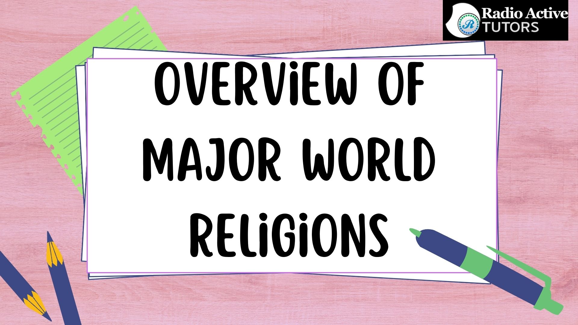Religious Studies Project Report (9 Comprehensive