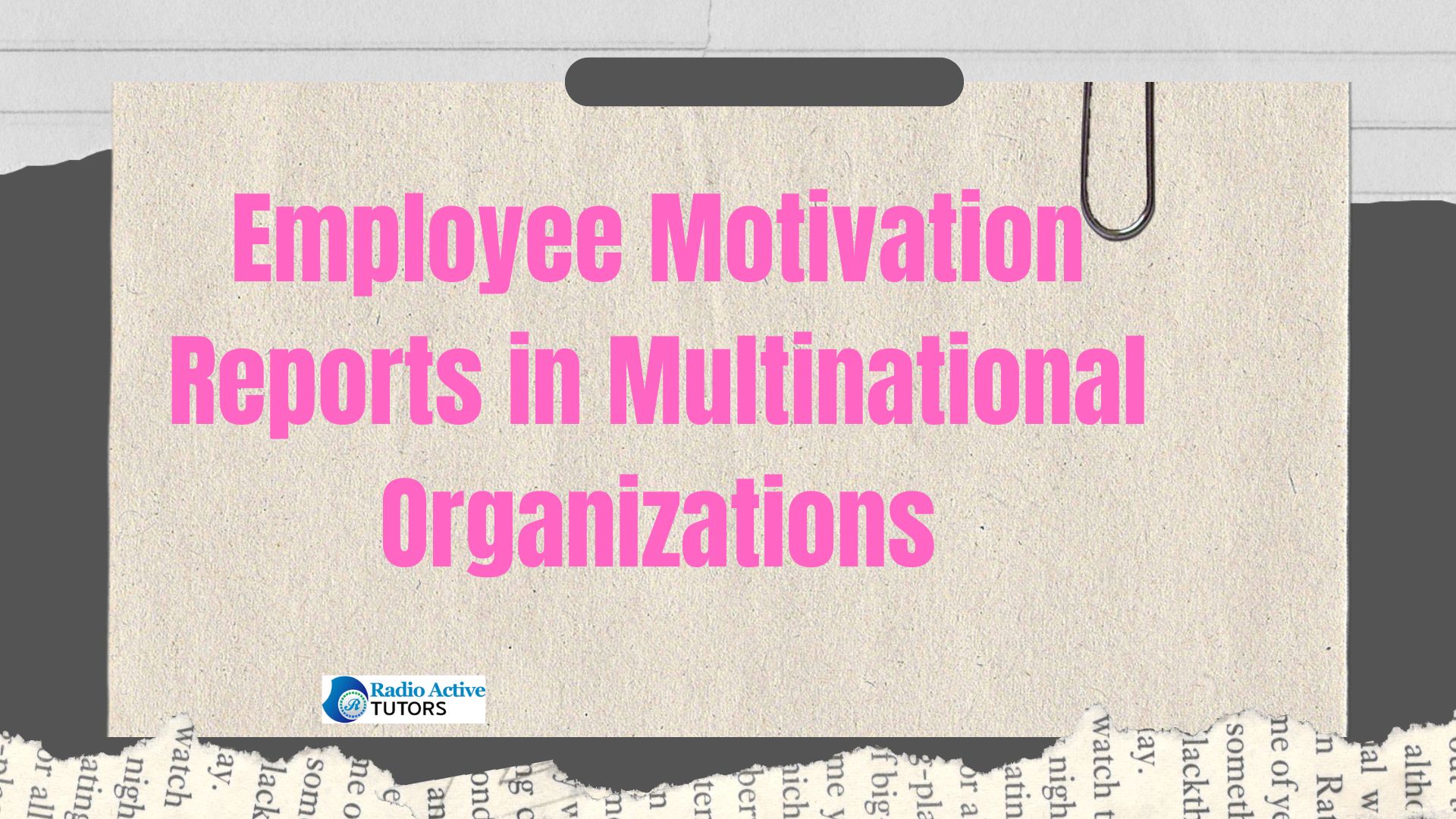 Employee Motivation Reports (10 Effective Tips)