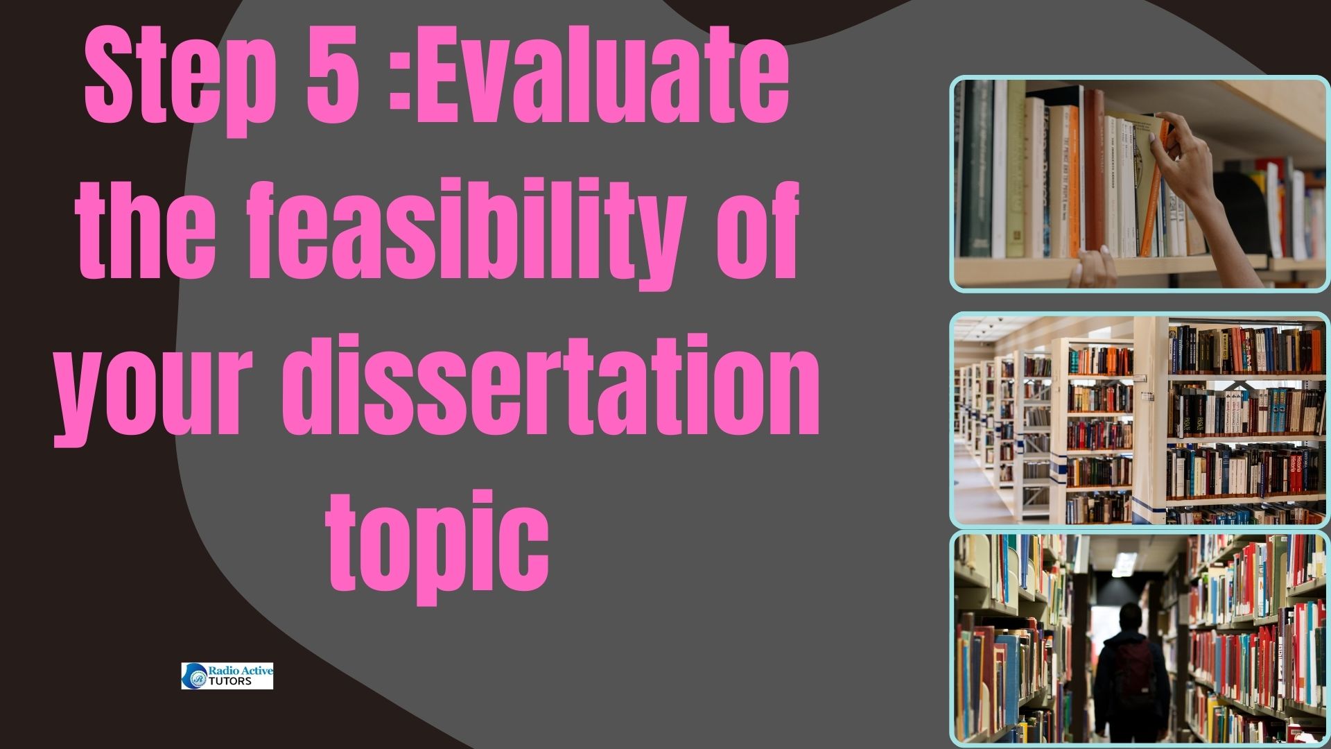 Selecting a dissertation topic (7 Key Steps)